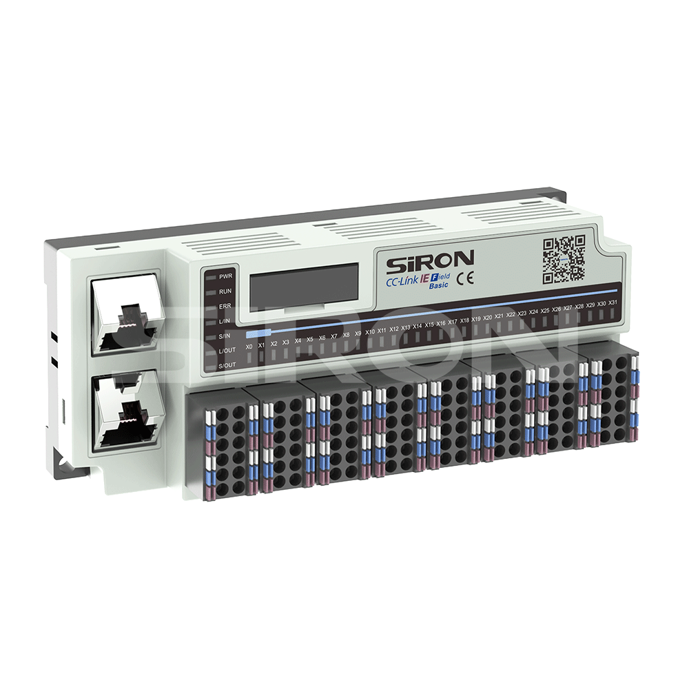 SiRON T321-4 Modul IO horizontal terintegrasi IP20 CC-Link IE Field ...