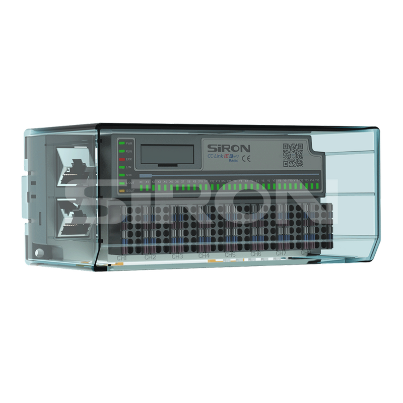 SiRON T321-4 Modul IO horizontal terintegrasi IP20 CC-Link IE Field ...